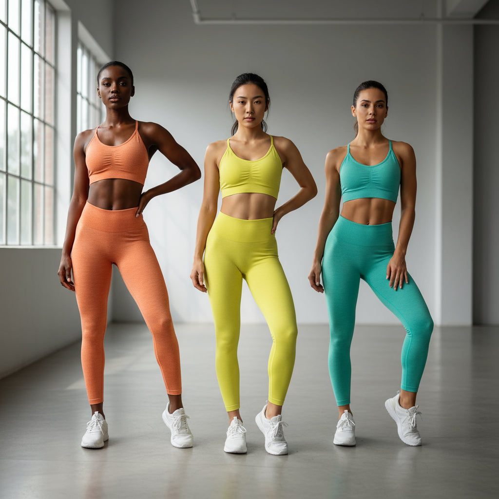 Modest Seamless Sports Bra & Legging | Affermie Yoga Sets – Affermie Co,